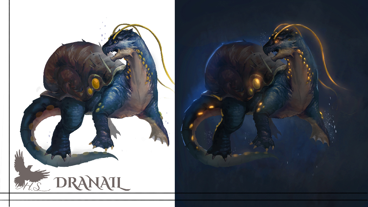 Dranail | Caligo Mythology | H.S. Crow